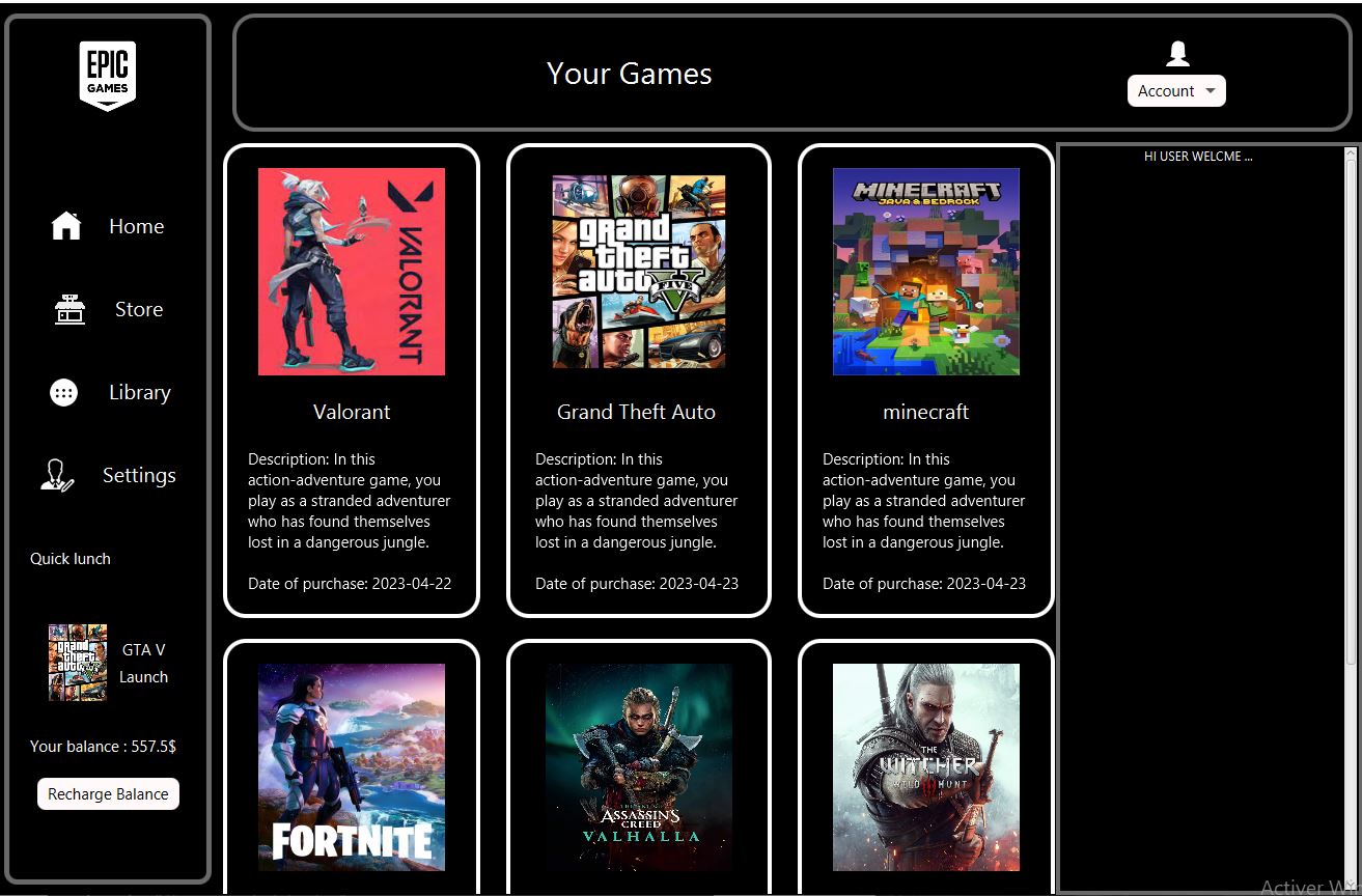GitHub - shadlia/Epic-Games-Clone: This Java desktop application is a clone of the Epic platform ...