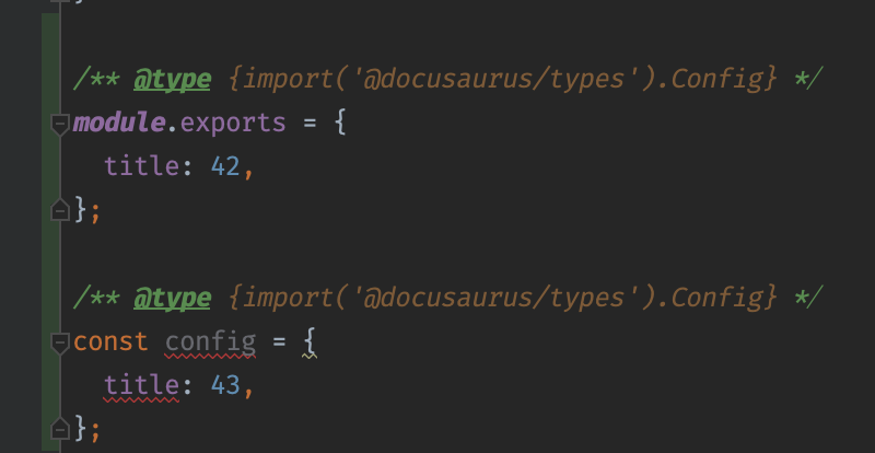 Docusaurus config is confusing: `const config` vs `module.exports` · Issue #8925 · facebook ...