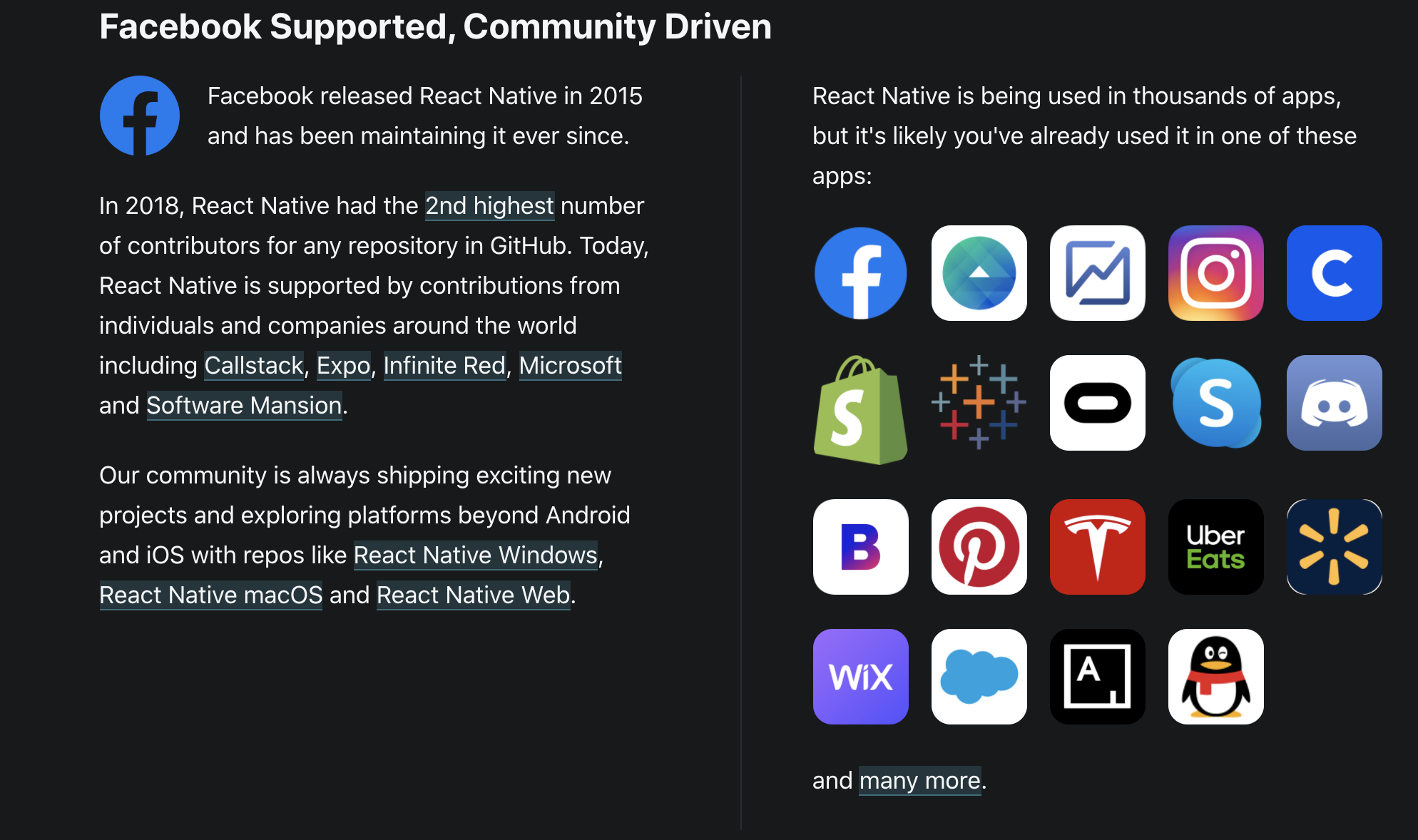 Wrong links in the partners section · Issue #2285 · facebook/react ...