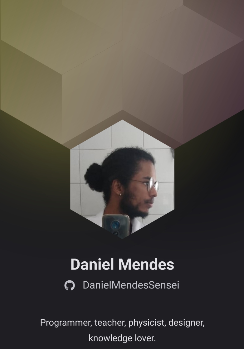 DanielMendesSensei (Daniel Mendes) · GitHub