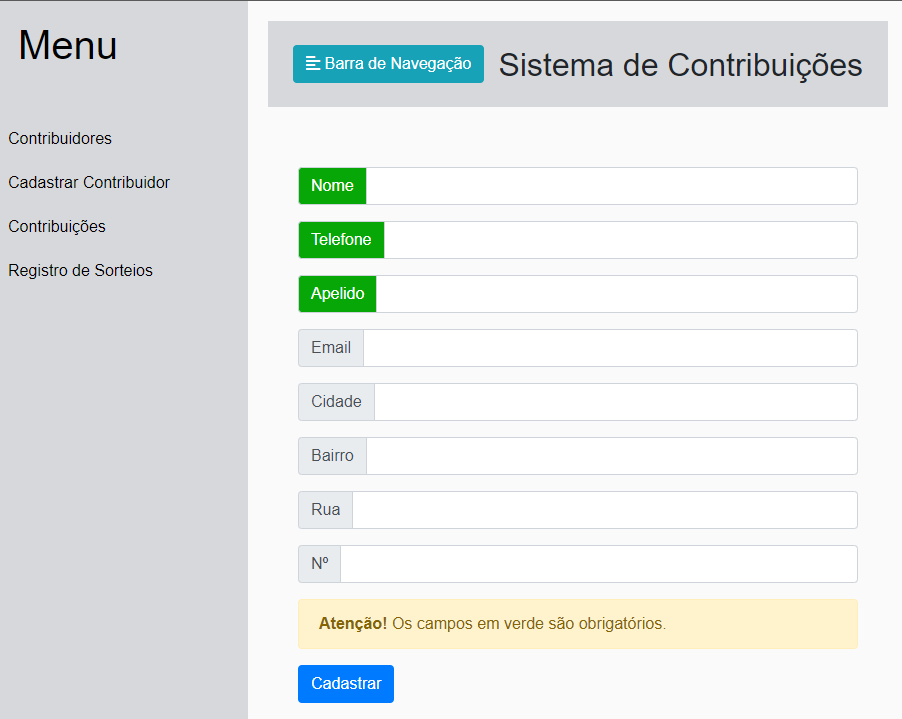 GitHub - LuizFilipeDev/contribution-system: Application to manage ...