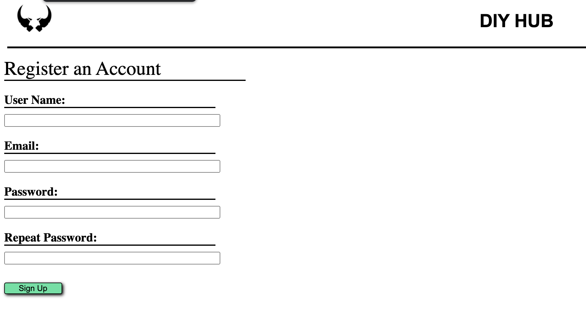 GitHub - KevinKaras/DIY-HUB: DIYHUB was a solo project in App Academy ...