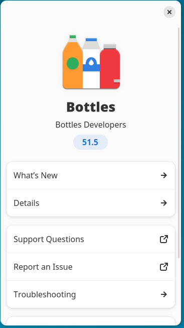 [Bug]: Unresponsive after downloading/fetching · Issue #2795 · bottlesdevs/Bottles · GitHub