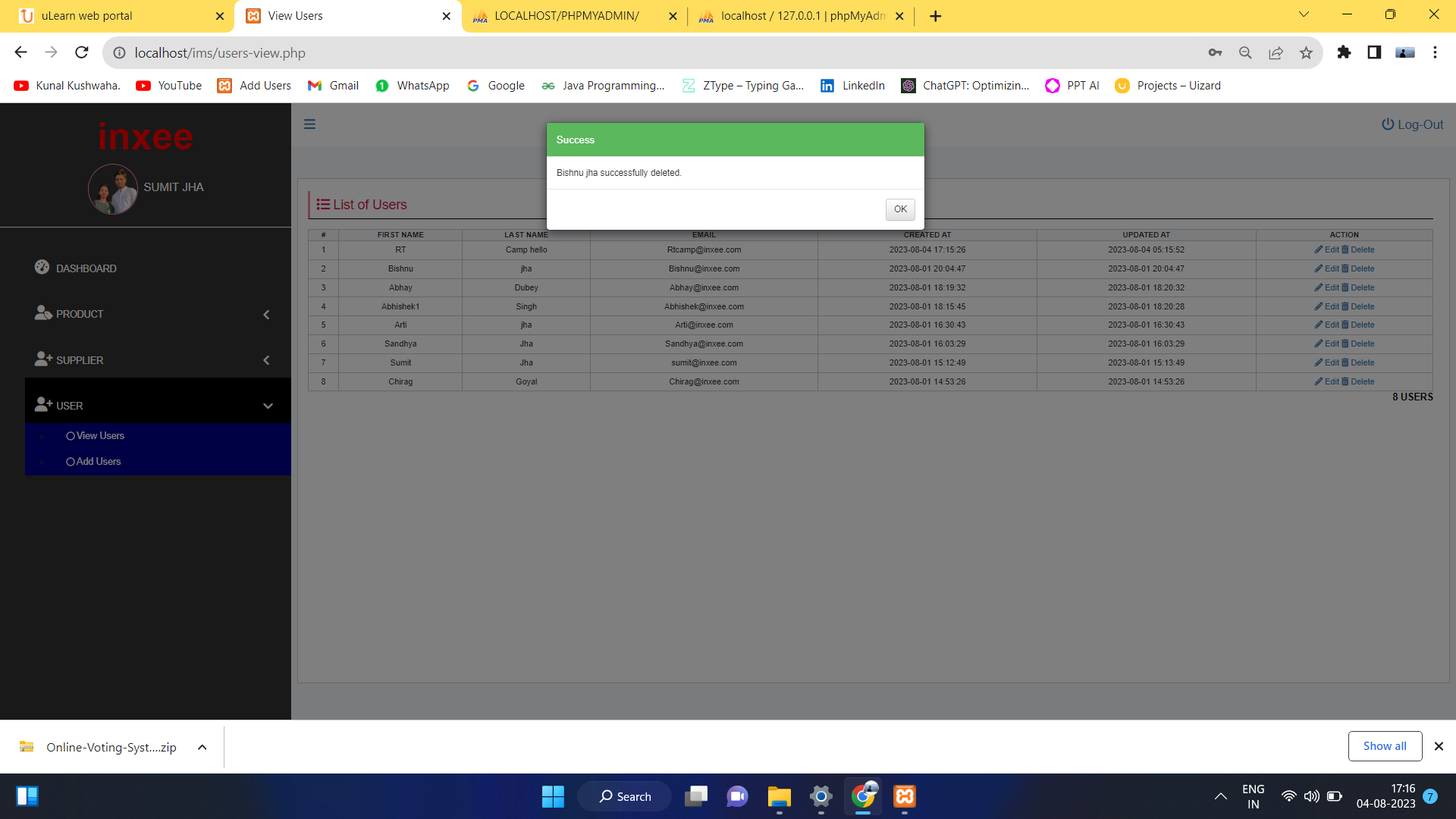 GitHub - sumitjha2001/Inventory-management-system