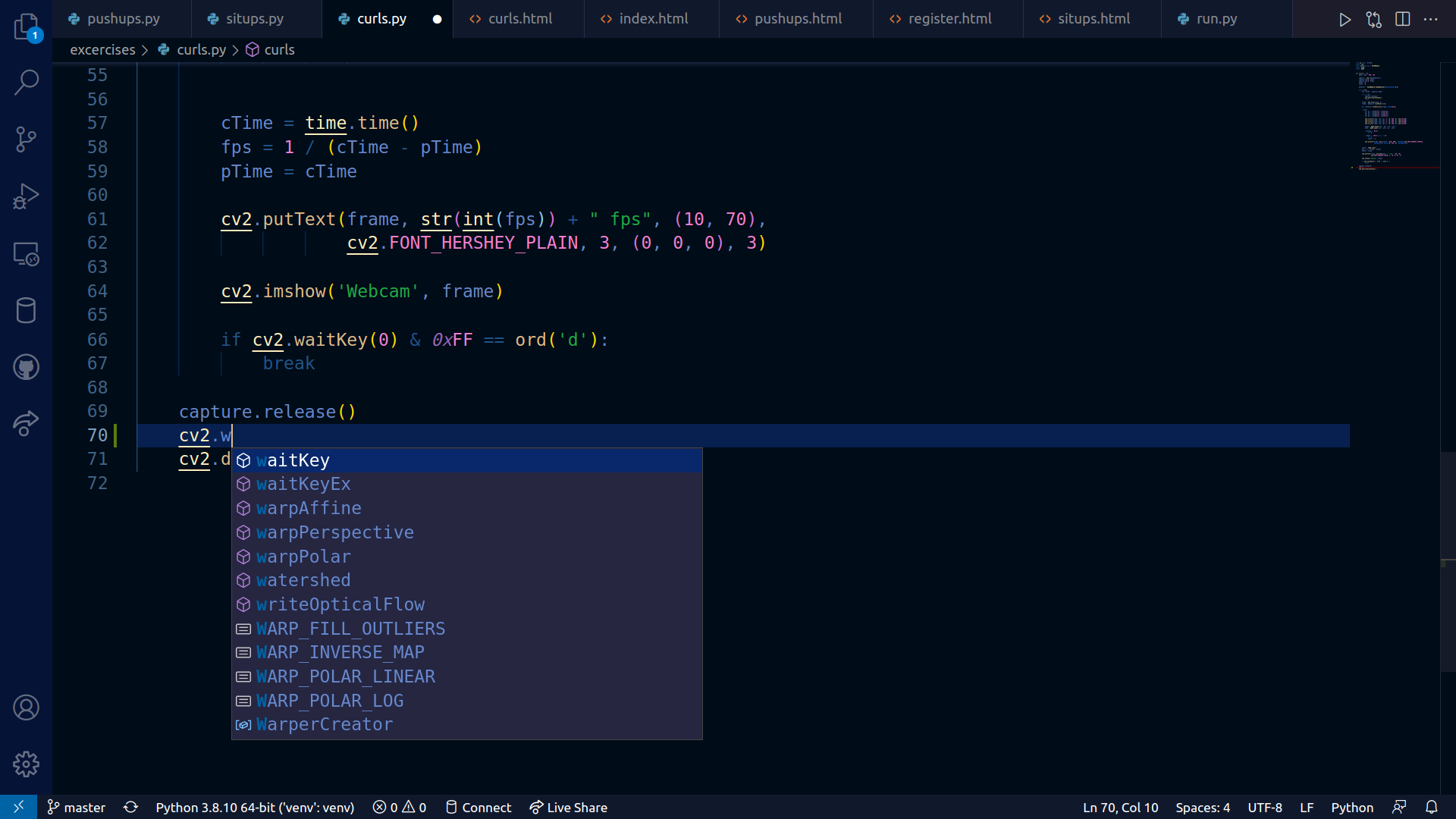 Import cv2 Could Not Be Resolved PylancereportMissingImports 