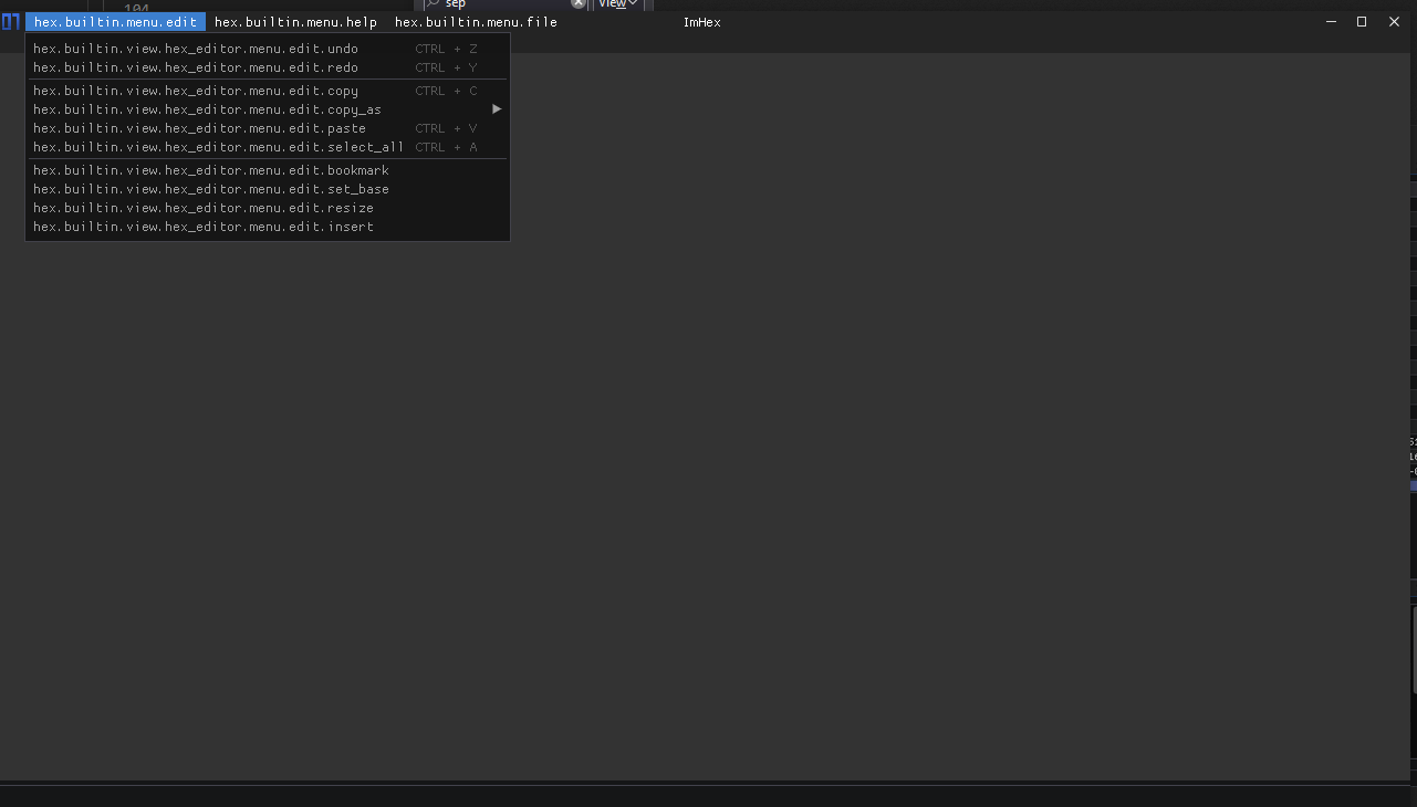 [Bug] First run dumps strings and other weird behavior · Issue #454 · WerWolv/ImHex · GitHub
