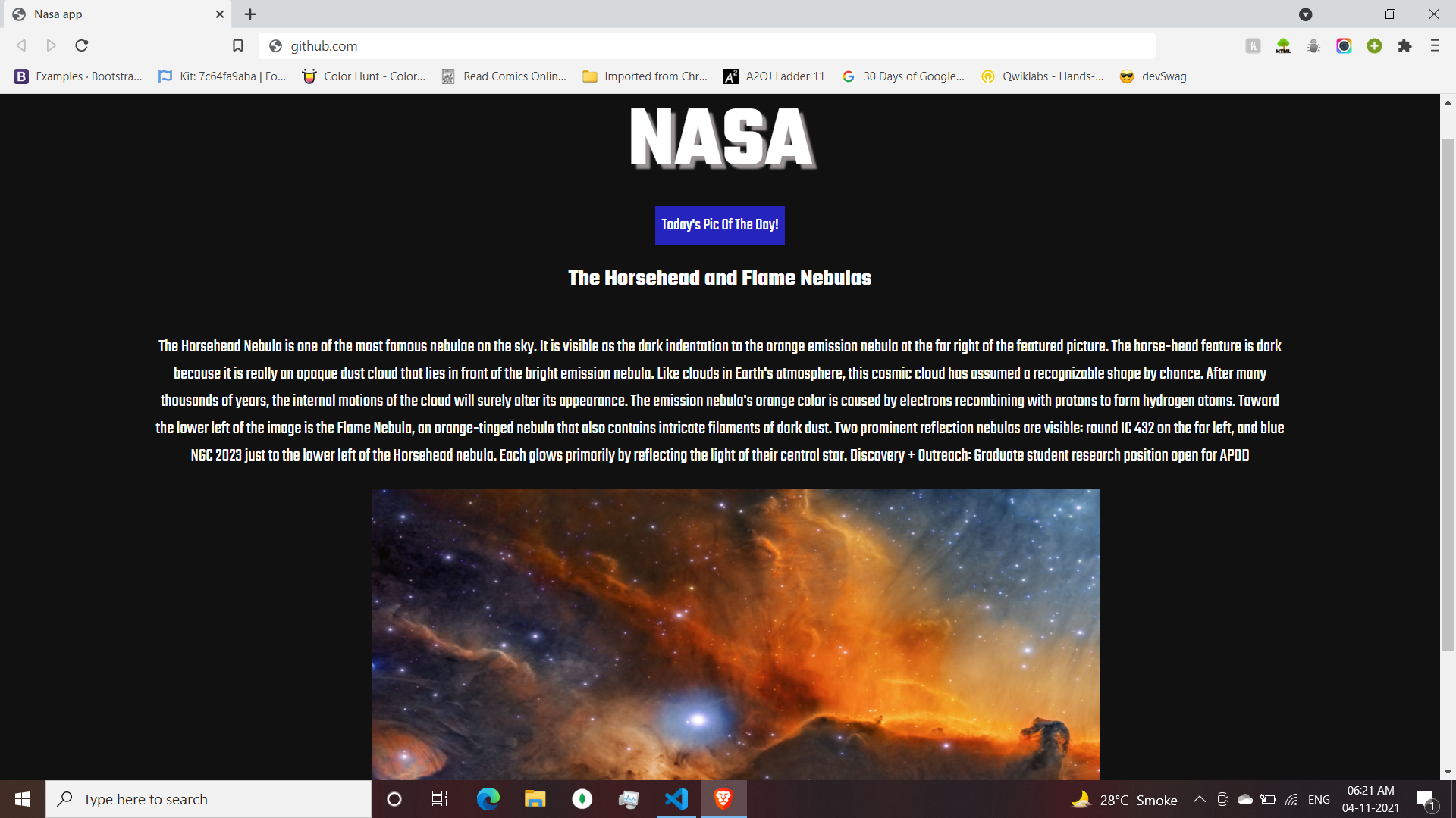 GitHub - anujb6/Nasa-Apod-API