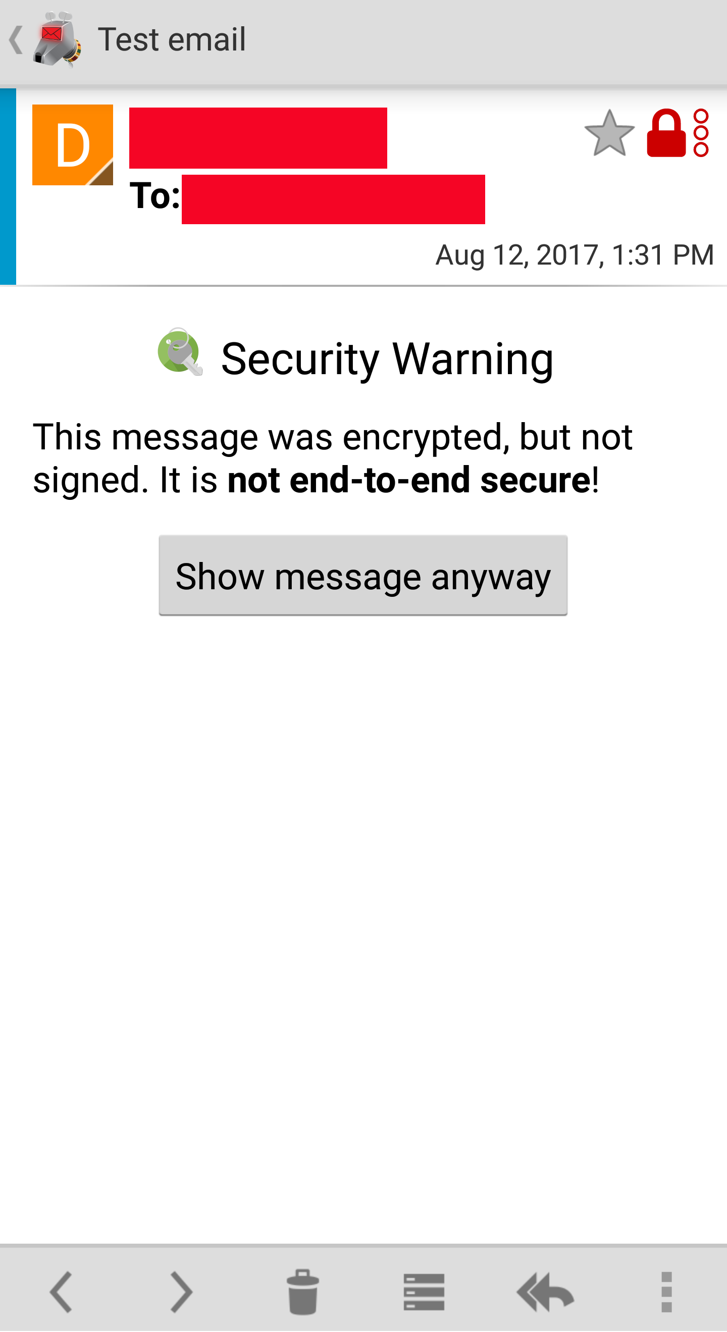 Add option to disable "encrypted but not signed" warning · Issue #2681 ...