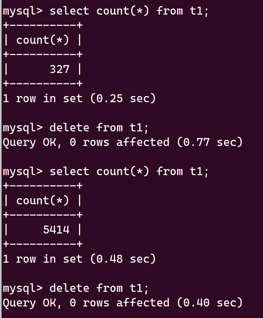 [Bug]: multi-thread insert : delete from t1, return 0 rows affected · Issue #6575 · matrixorigin ...