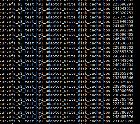 When the disk cache is sufficient, the sequential write performance is basically 128MB/s and ...