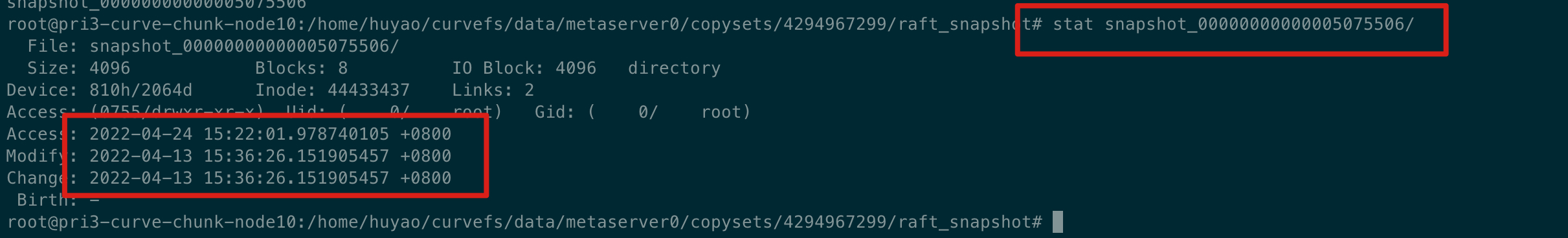 Metaserver Snapshots Are Not Taken Regularly · Issue 1347 · Opencurve Curve · Github