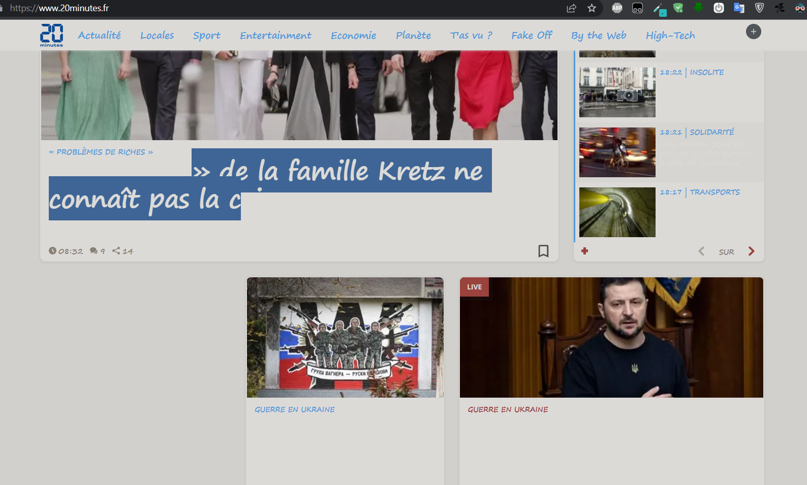 [Broken Website] 20minutes.fr · Issue #10618 · darkreader/darkreader ...
