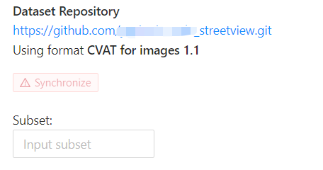 Don't able to choose the format for git. · Issue #4084 · cvat-ai/cvat · GitHub