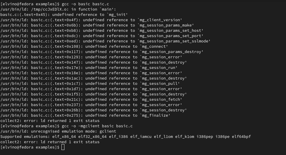 Can't compile mgclient on Fedora 37 · Issue #51 · memgraph/mgclient · GitHub