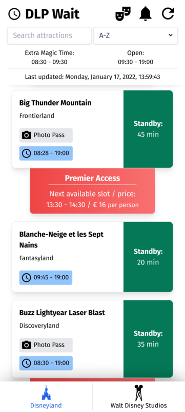 GitHub - glenndehaan/dlpwait: A wait times / entertainment schedule app for Disneyland Paris