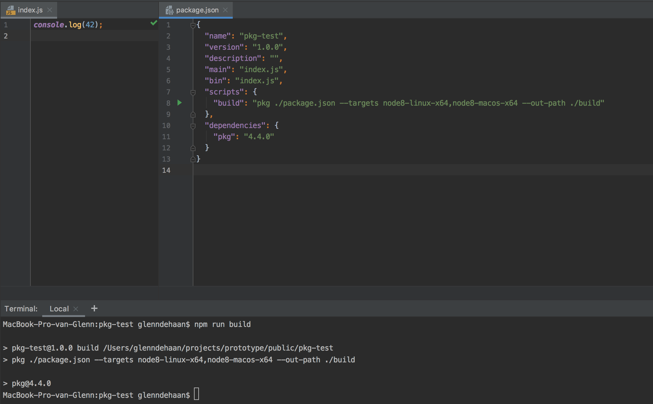 Error! Cannot read file, ENOENT worker_threads · Issue #807 · vercel/pkg · GitHub