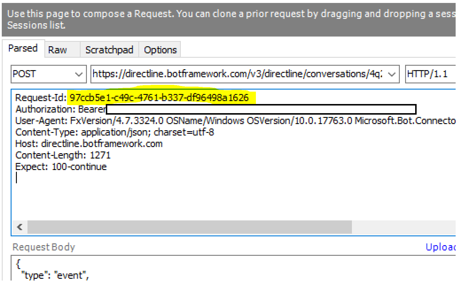Adding additional content while sending Request-Id in headers · Issue #1300 · microsoft ...