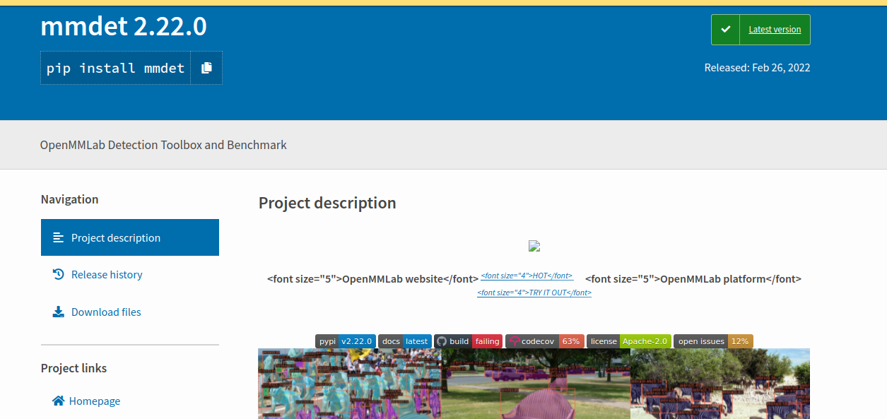 The Font Tag Does Not Render Properly On · Issue 7408 · Open Mmlabmmdetection · Github 
