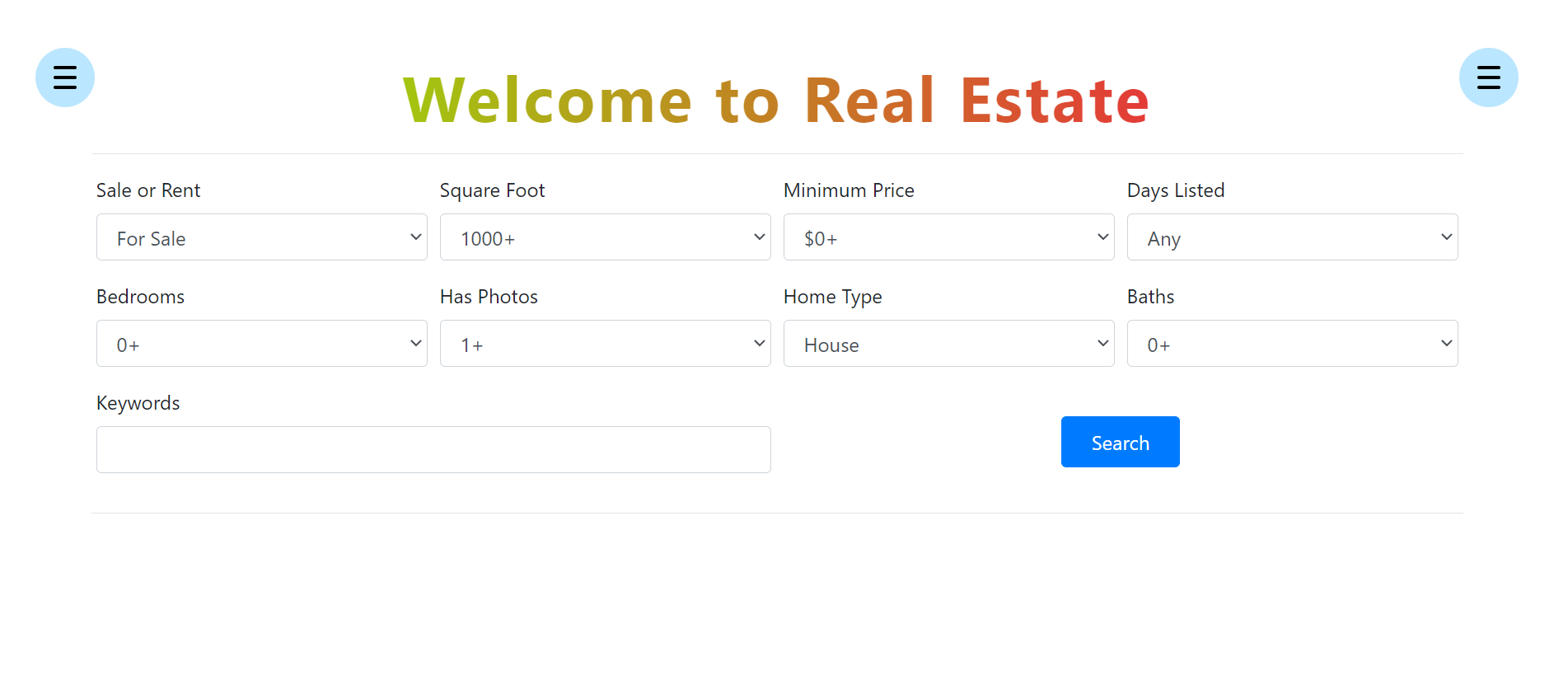 GitHub - dhruvsethi708/Real-Estate: Real Estate Application made using React.js and Django