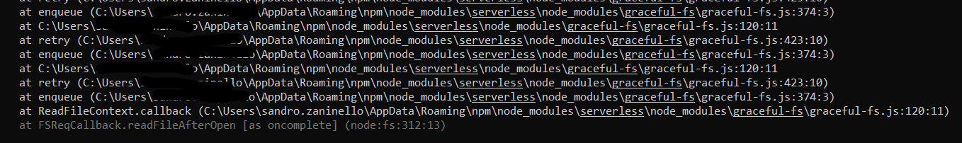 "EMFILE - too many open file" error · Issue #10944 · serverless/serverless · GitHub