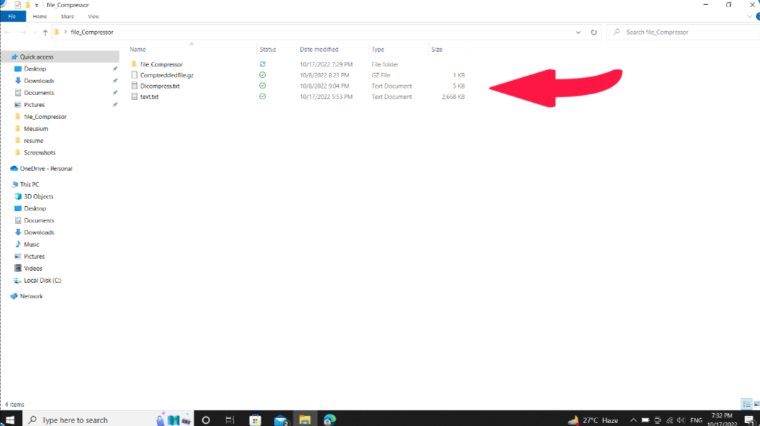 GitHub - areebkhan274427/Compresser-Decompresser