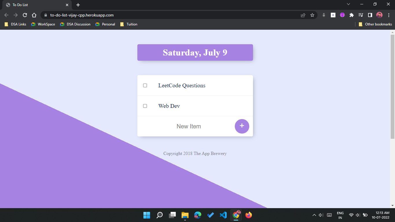 GitHub - Vijay-CPP/To-Do-List-Web-App