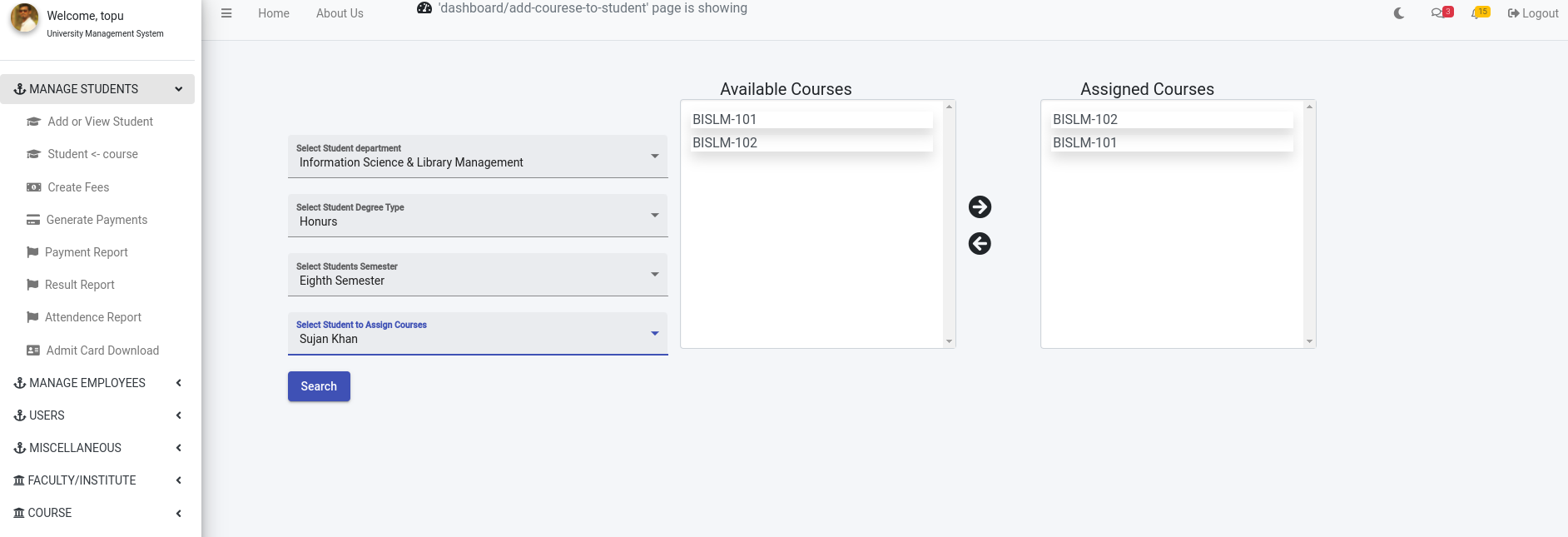 GitHub - raihantopu/university-management-system: University Management ...