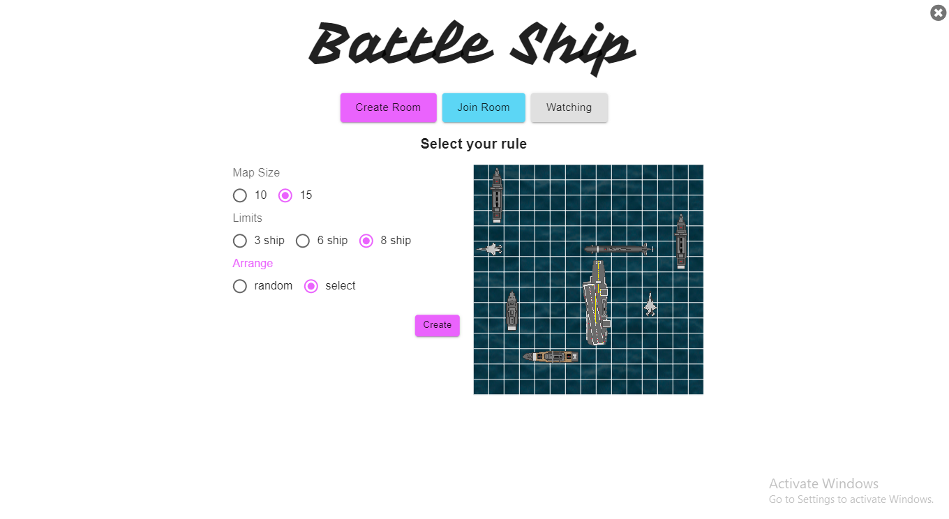 GitHub - nnaaaa/battleShip: 🚢 The 2-players game that the one attack the ship each other until ...