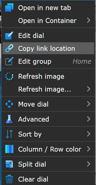 Menu in Vivaldi · Issue #232 · fastaddons/GroupSpeedDial · GitHub