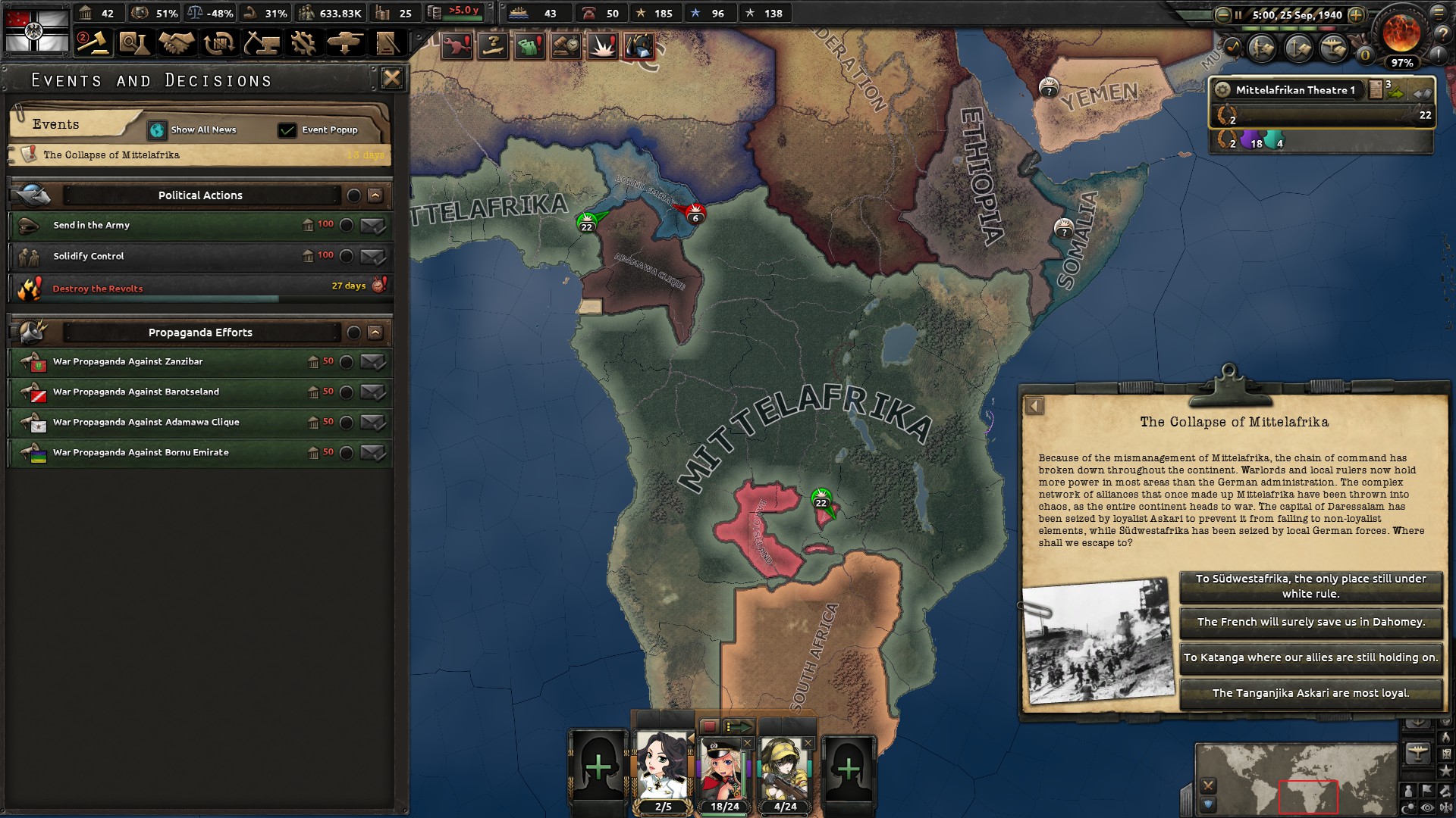 Maf Collapse Of Mittelafrika Event Keeps Happening Every Few Months · Issue 12139