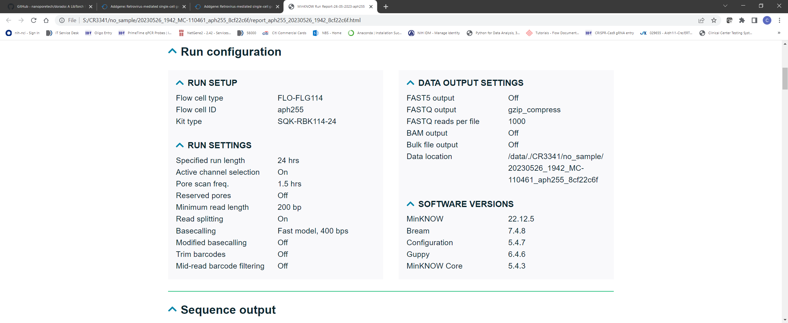 Help choosing the appropriate Basecalling Models · Issue #214 · nanoporetech/dorado · GitHub