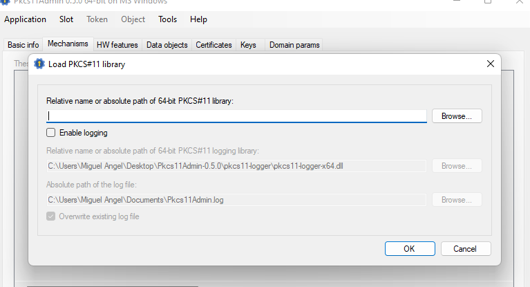 Where is locate the PKCS#11 .DLL Library? · Issue #36 · Pkcs11Admin/Pkcs11Admin · GitHub
