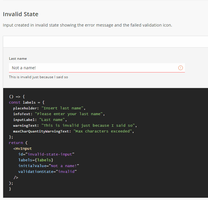 Input Invalid Validationstate Being Lost · Issue 2018 · Lumada Designhv Uikit React · Github 