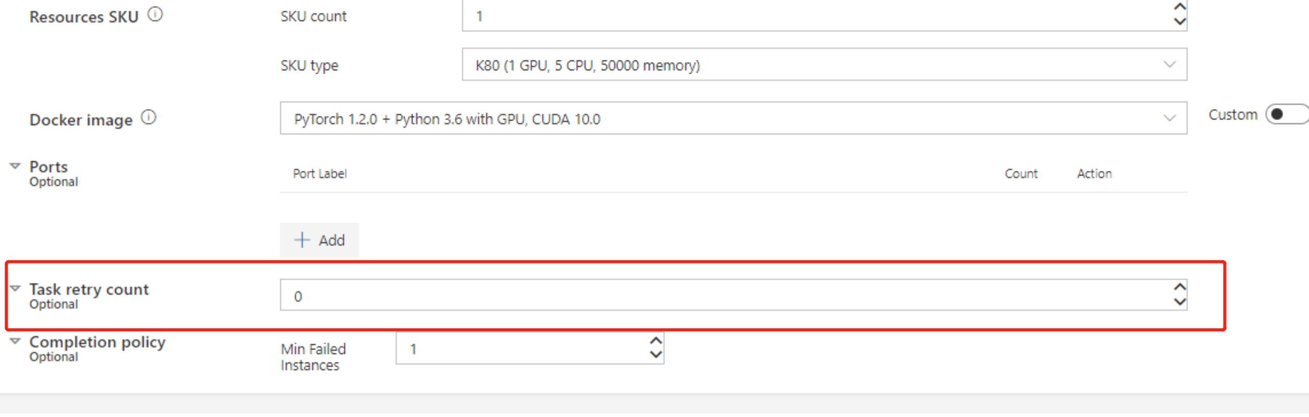 task retry count doesn't work if `extras.gangAllocation` is not set to false · Issue #5004 ...
