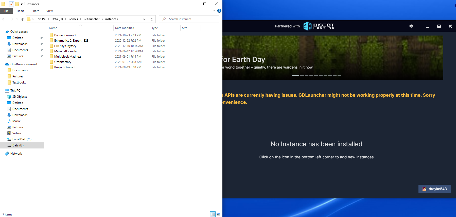 Instances not appearing · Issue #1317 · gorilla-devs/GDLauncher · GitHub