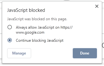 [feature request] [chrome] add keybinding to disable javascript on page · Issue #1357 ...