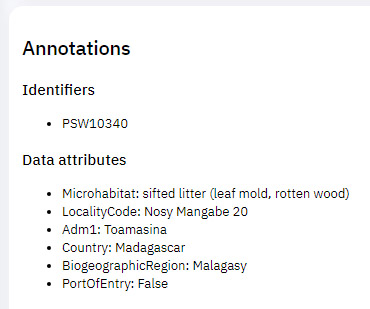Data - Collecting Event, List, Displaying collecting events – UI Issues · Issue #3225 ...