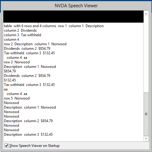 Tables with colspan breaking column recognition in table reads · Issue #11863 · nvaccess/nvda ...