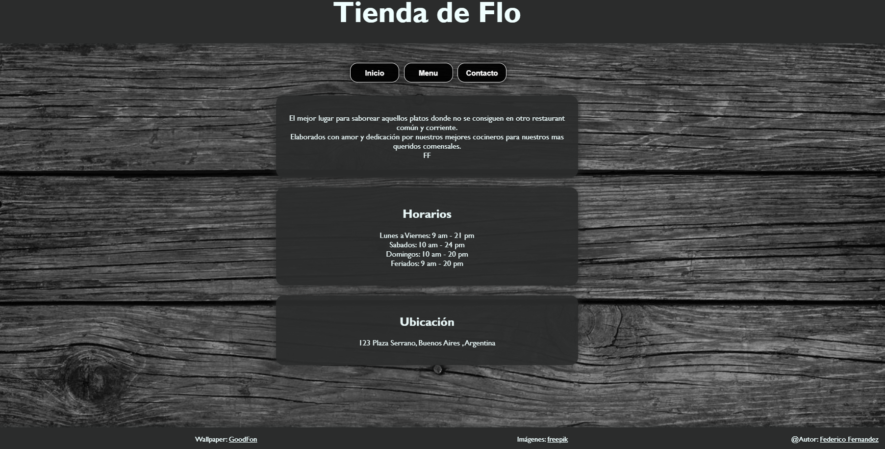 GitHub - Fede-F/Restaurant-Page: Project: Restaurant Page from The Odin Project