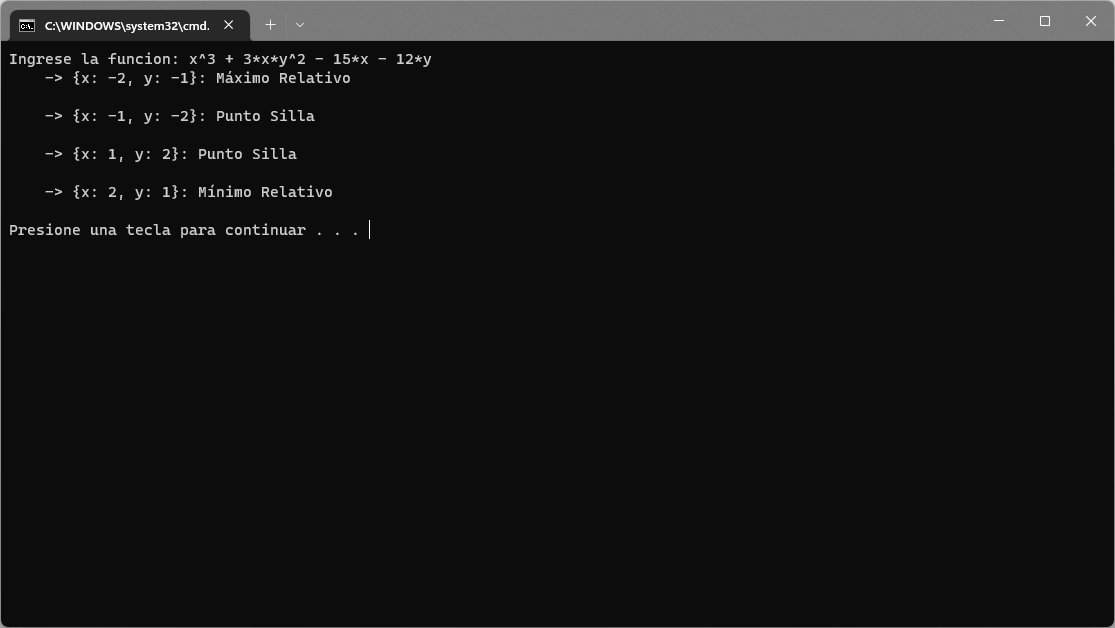 GitHub - KevinUrielAdler/Maximos-y-Minimos: Un programa para calcular ...