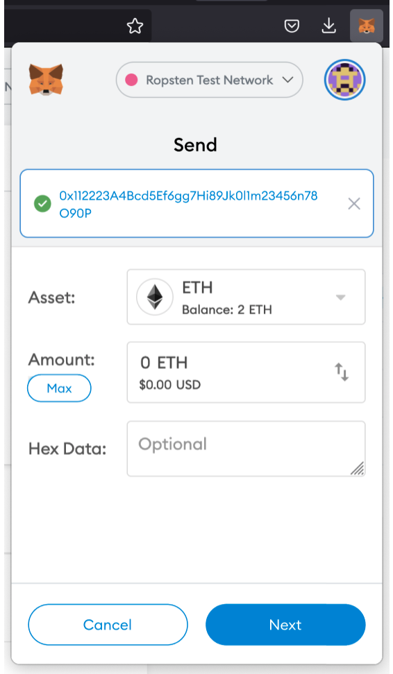 Remove top cancel button in send screen when not in edit flow · Issue #12294 · MetaMask/metamask ...