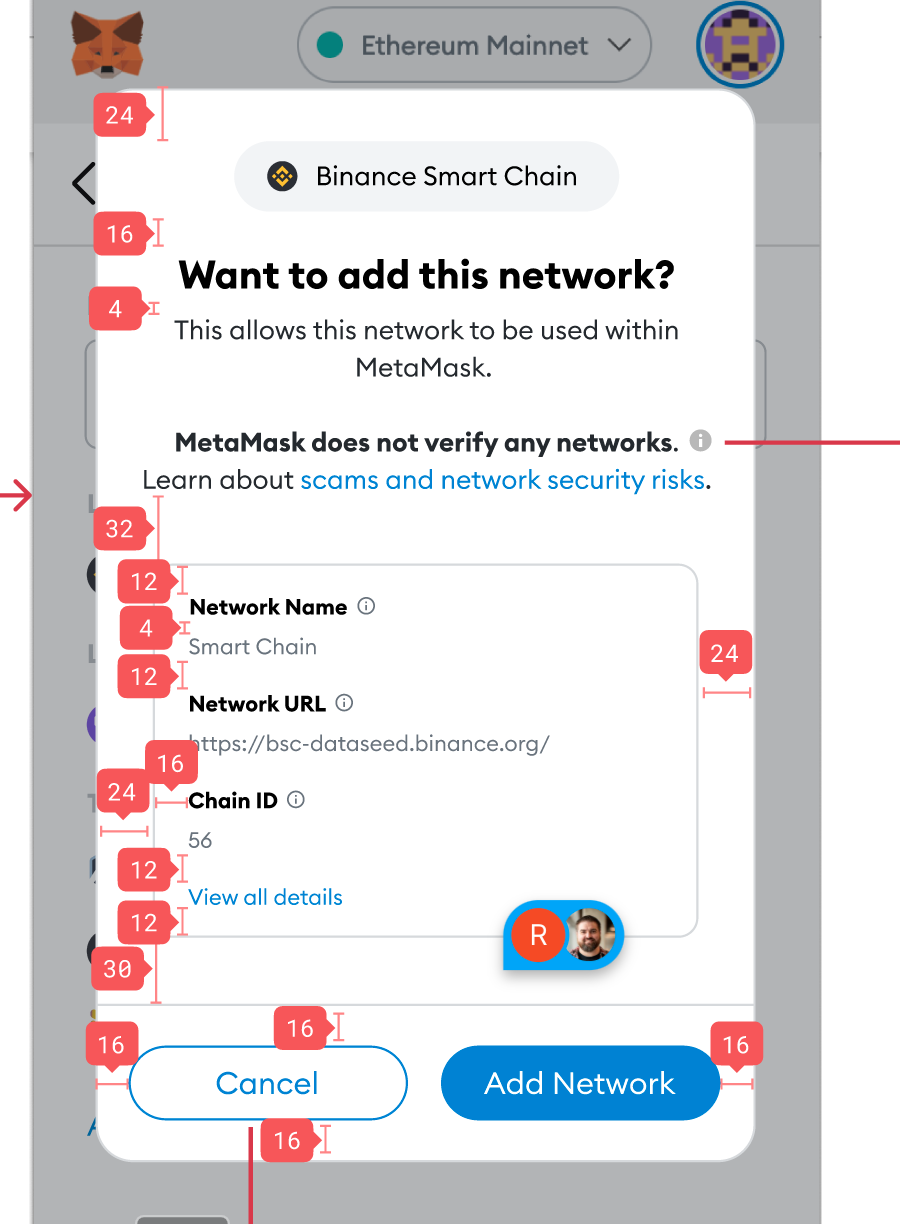 Validate if existing wallet_addEthereumChain method can be reused for internal add network page ...