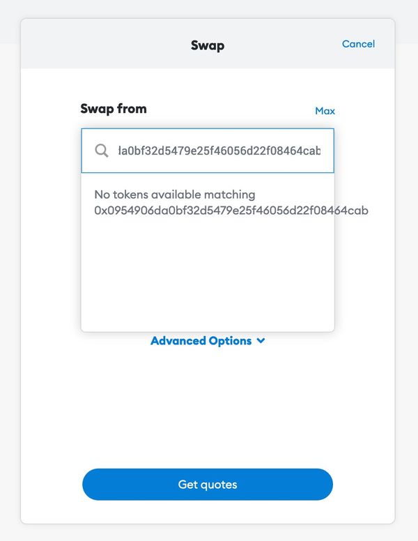 Swaps Token Ticker Overflow Issue · Issue #9638 · MetaMask/metamask-extension · GitHub