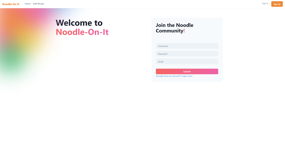 GitHub - clambiase08/Noodle-On-It