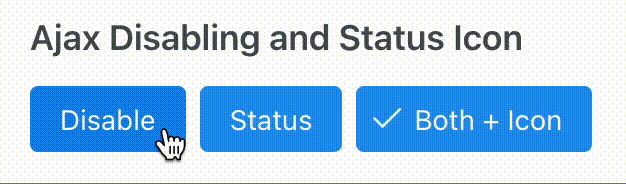 CommandButton: add inline Ajax status indicator · Issue #8301 · primefaces/primefaces · GitHub