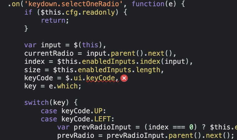 SelectOneRadio: items are not selected when moving the focus with arrow keys · Issue #9088 ...