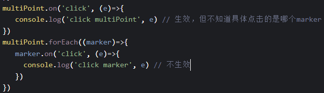 MultiPoint如何获取鼠标具体是点击的哪个marker · Issue #1800 · maptalks/maptalks.js · GitHub