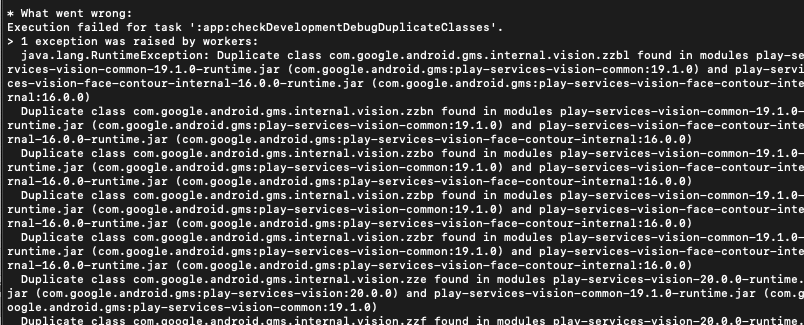 Android Build Issueversion Mismatch With Latest Firebase Sdk When Using Mlkit · Issue 3145 8436