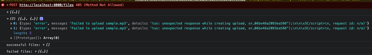 Error Handling On The Client Side · Issue 567 · Tustus Js Client · Github