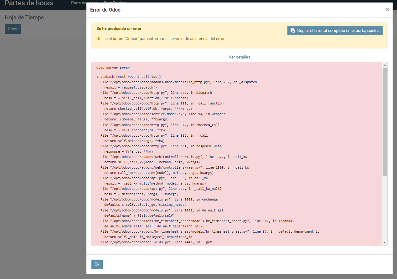 [Odoo14] Timesheet - ValueError: Invalid field 'device_id' on model 'hr.employee.public' when ...
